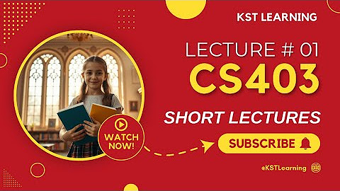 CS403 Short Lectures - YouTube