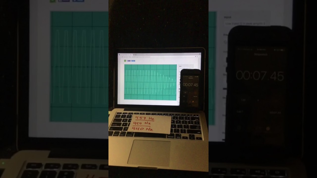 457 Hz vs 450 Hz vs 440 Hz - YouTube