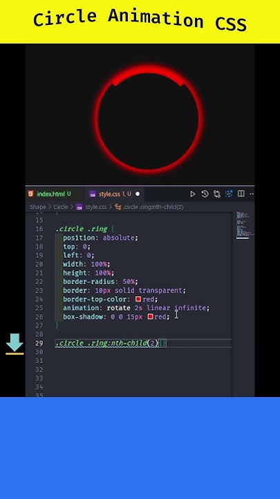 Circle Animation with CSS Create a Pulsating Effect - YouTube