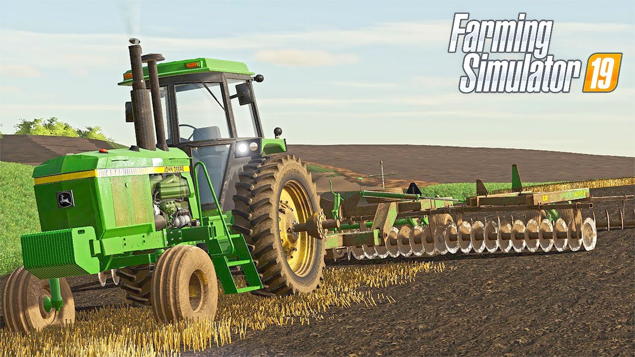 POPPING WHEELIES IN JOHN DEERE 4840 | UMRV FS19 (80's RP) - YouTube