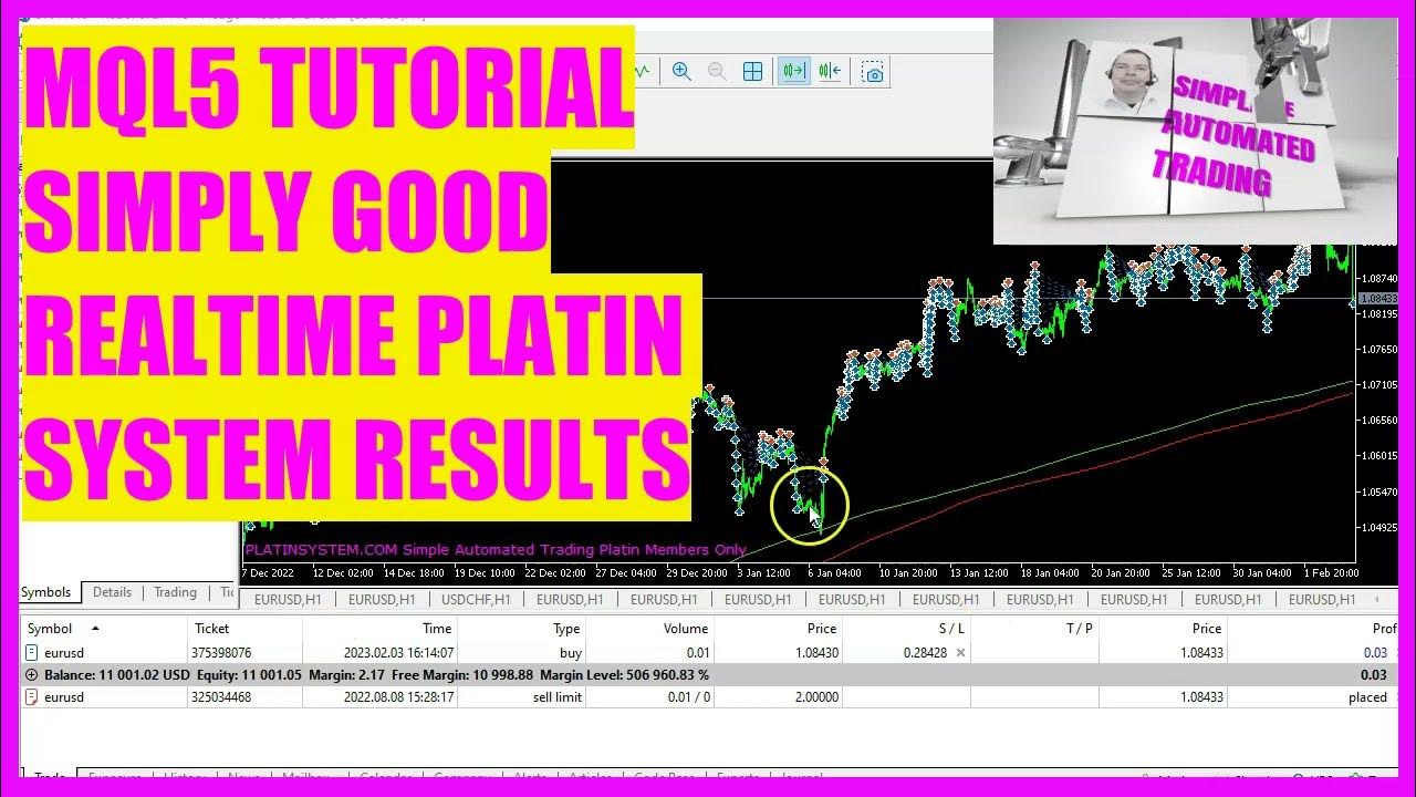 MQL5 TUTORIAL - PLATIN SYSTEM - SIMPLY GOOD PLATIN SYSTEM RESULTS (TO ANALYZE AND RETRADE) - YouTube