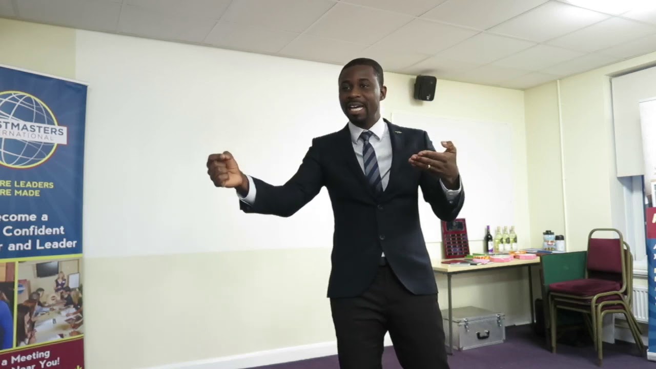 Toastmaster Humorous Speech Contest – Gabby - YouTube