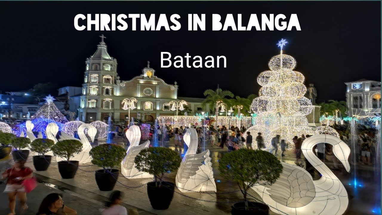 Christmas lights in Balanga Bataan 2019 - YouTube