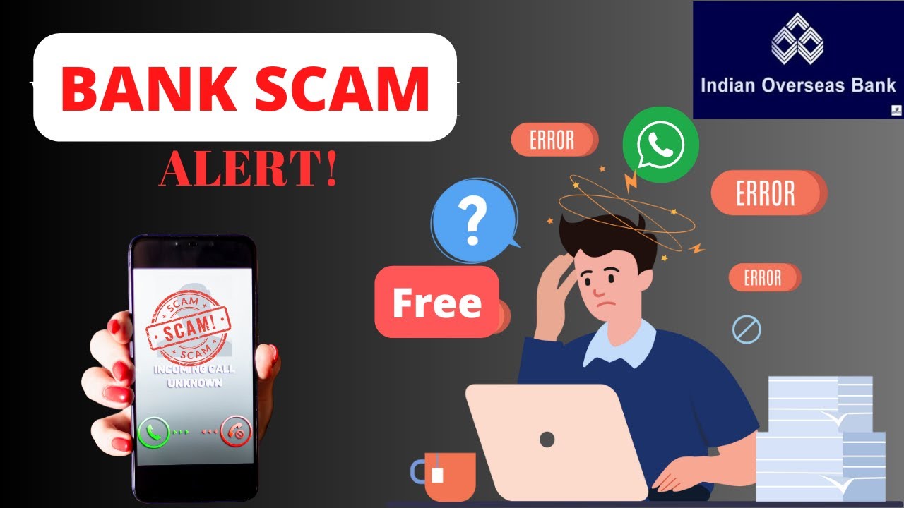 🔴Alert !! 😡 Be aware 😡 How Bank takeover scams work ?? Can happen at ...
