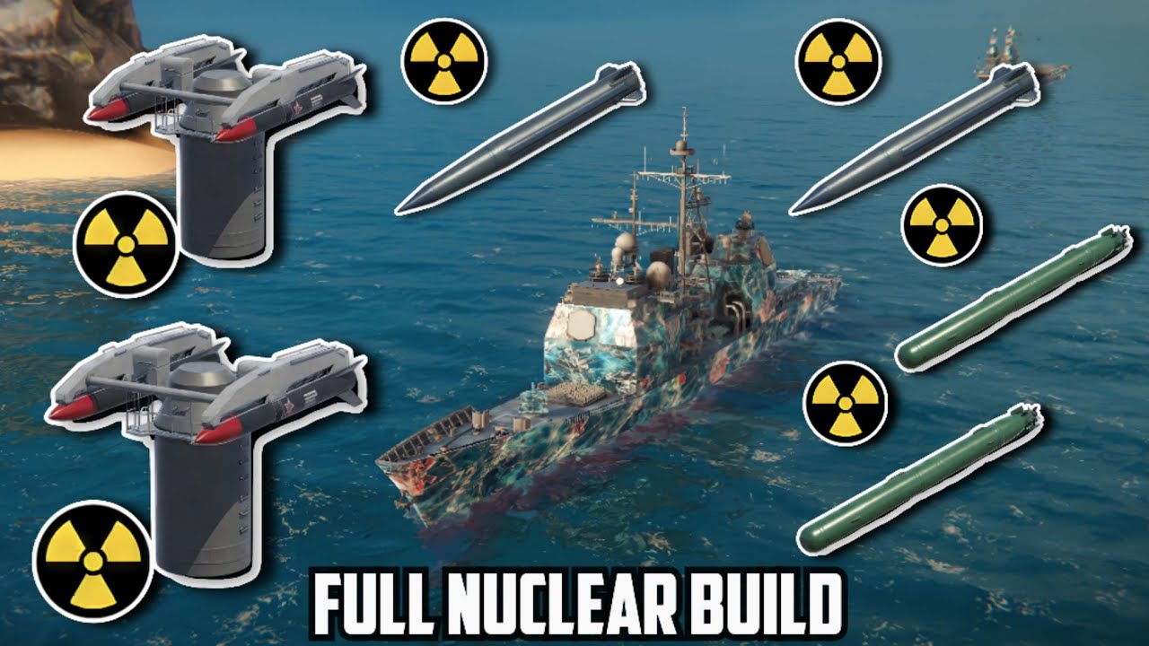 USS Vella Gulf Full Nuclear Build, Make A Enemy FPS Drop | Modern ...