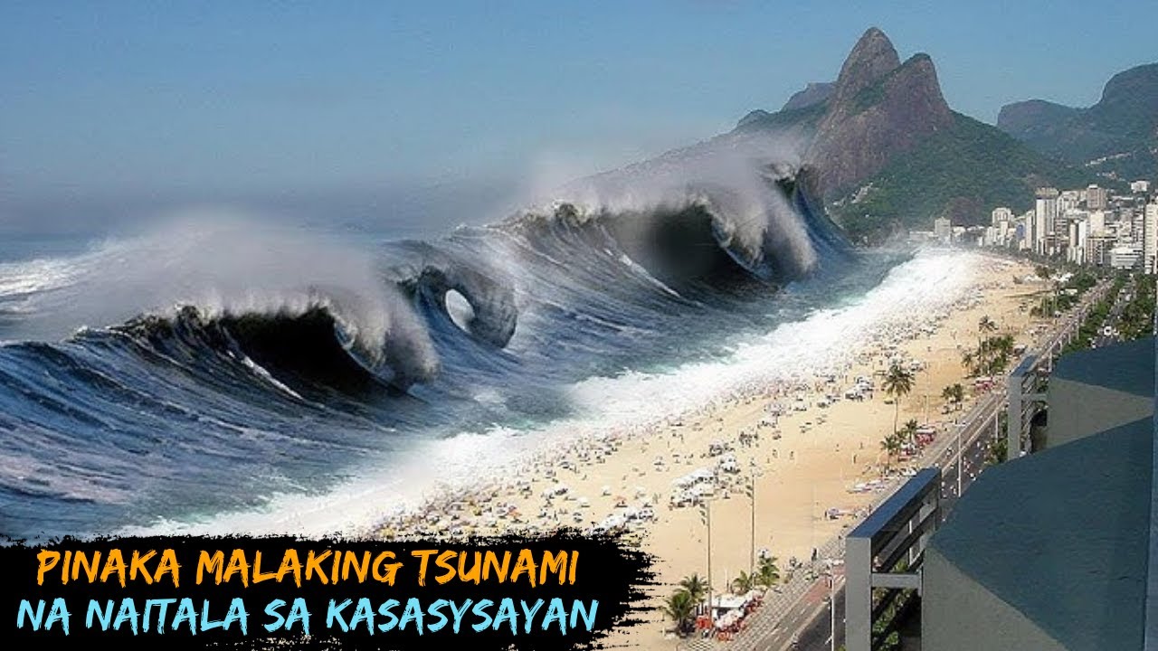 10 Pinaka Malaking Tidal Waves at Tsunamis - YouTube