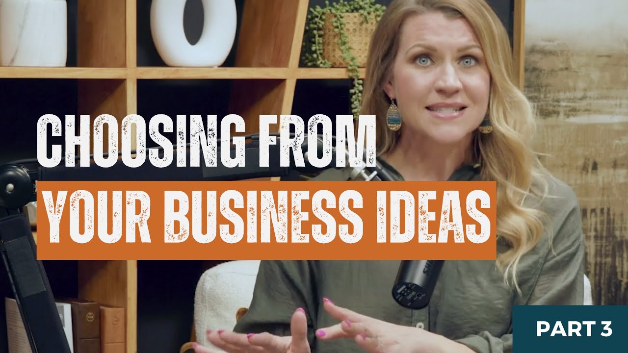 How to Narrow Down Your Business Ideas - YouTube