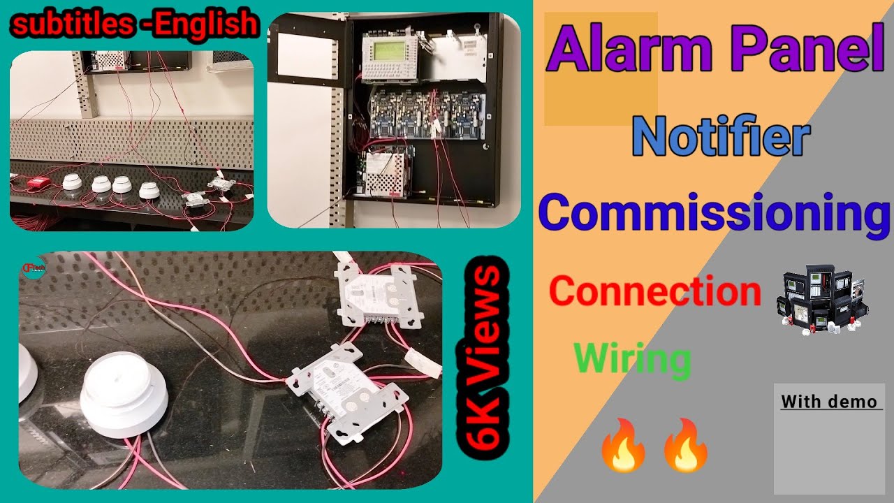 How To Commissioning Notifier Panel II Fire Alarm Notifier Panel ko ...
