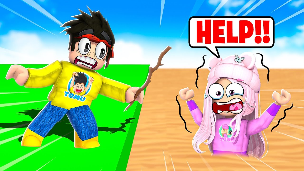 LURAR YUMI 50 GÅNGER i ROBLOX QUICKSAND😂 - YouTube