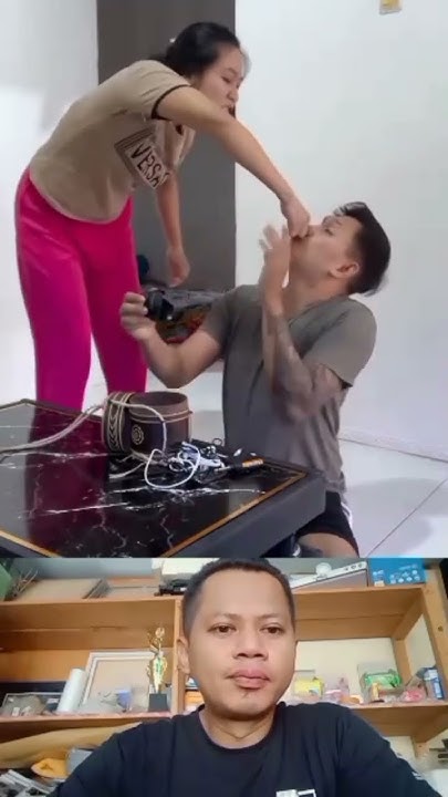 suami bercanda sebut nama mantan istri jadi marah #humor #lucu #rells #comedy #ngakak #komedi ...