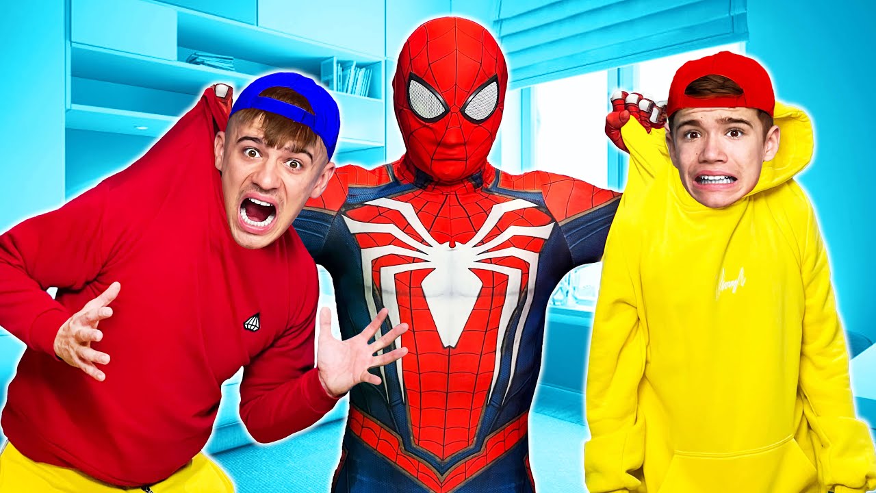 SPIDER MAN Became Our Nanny for 24 HOURS ! - YouTube