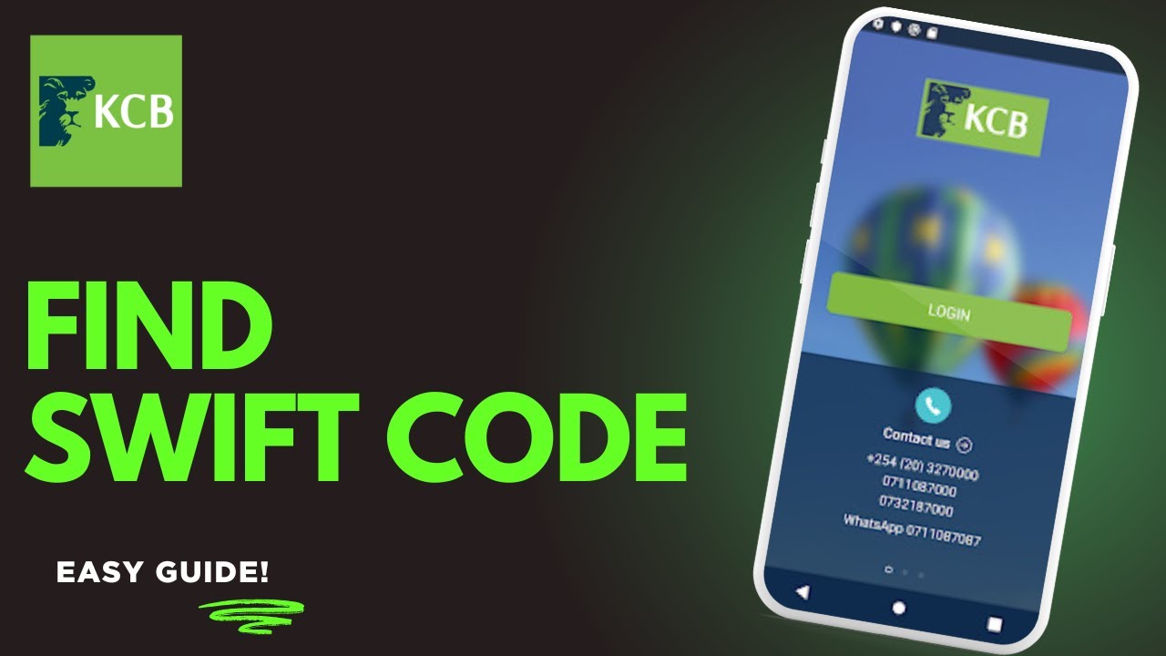 How To Find The SWIFT Code Of KCB Bank – Burundi ! - YouTube