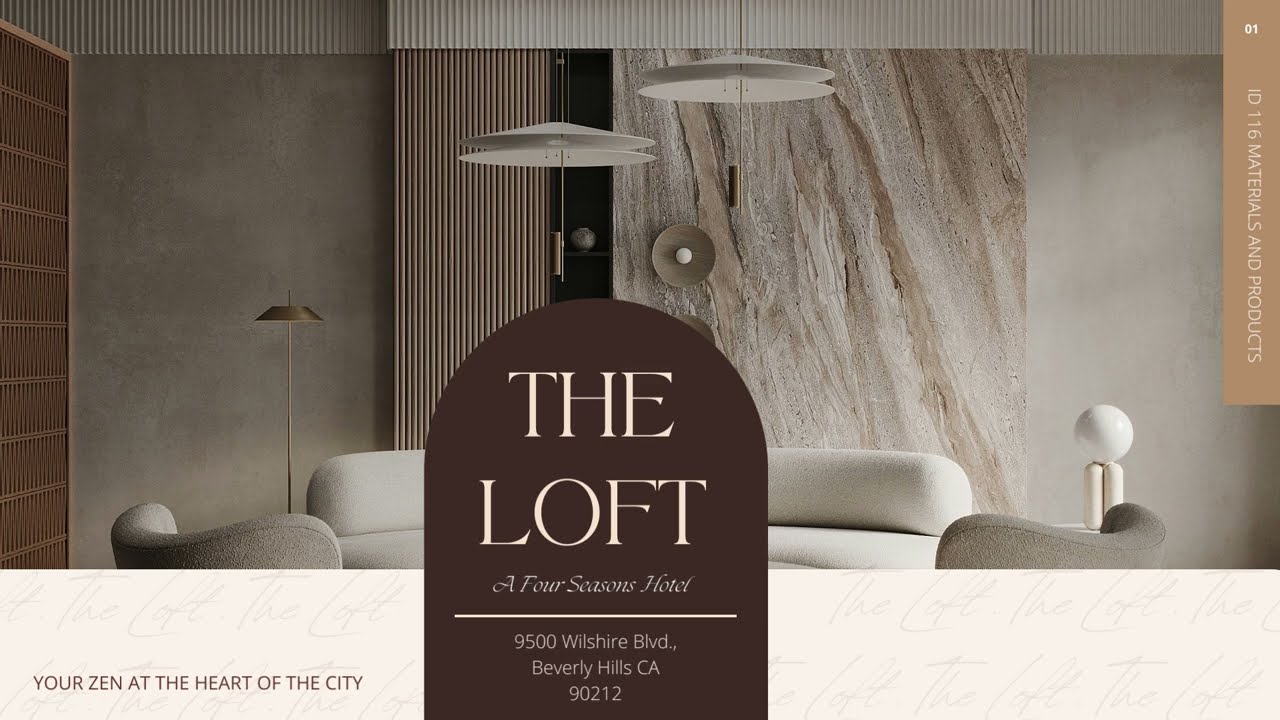 Interior Design Materials and Finish Specification Presentation - YouTube