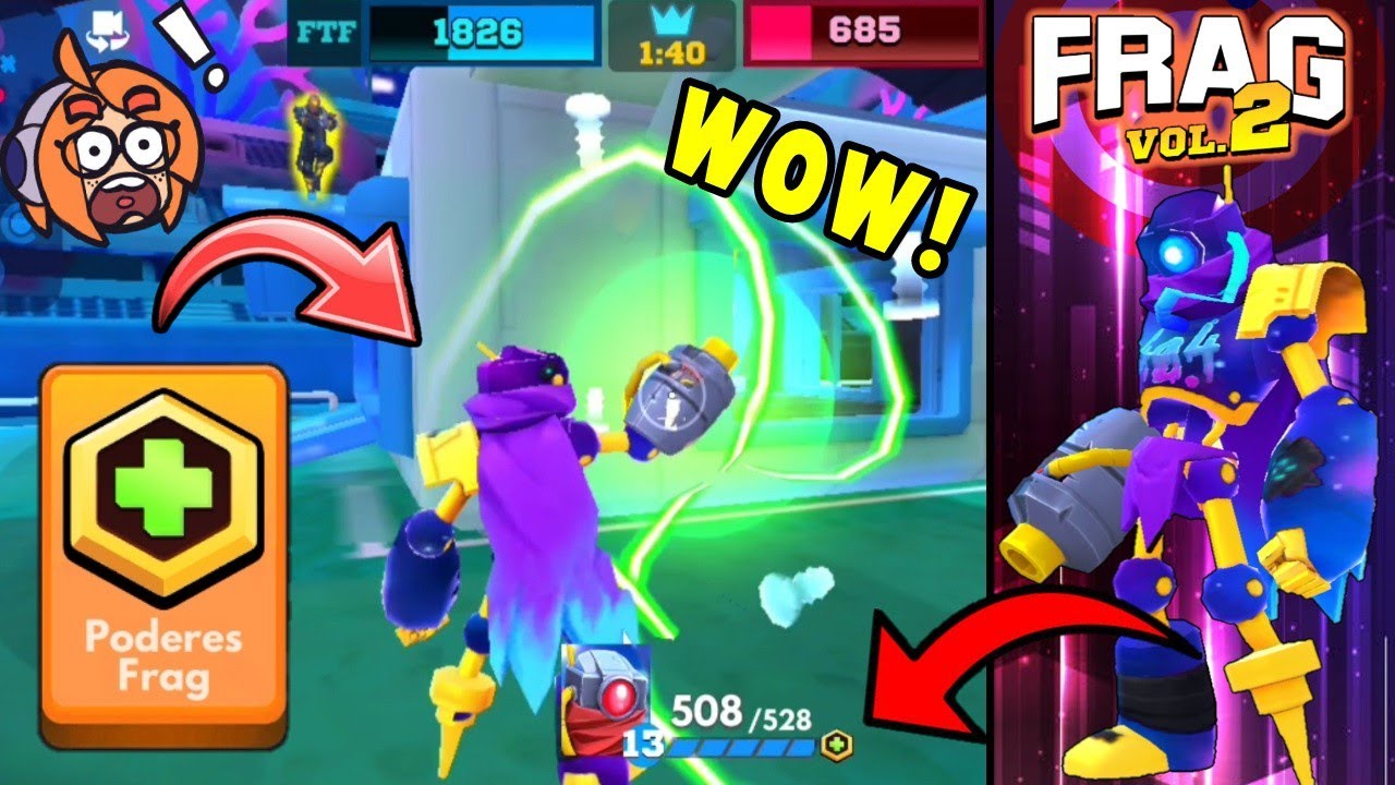 🔥BUFFED SCRAPER + "FRAG POWER" AWESOME - #FRAG PRO SHOOTER - YouTube