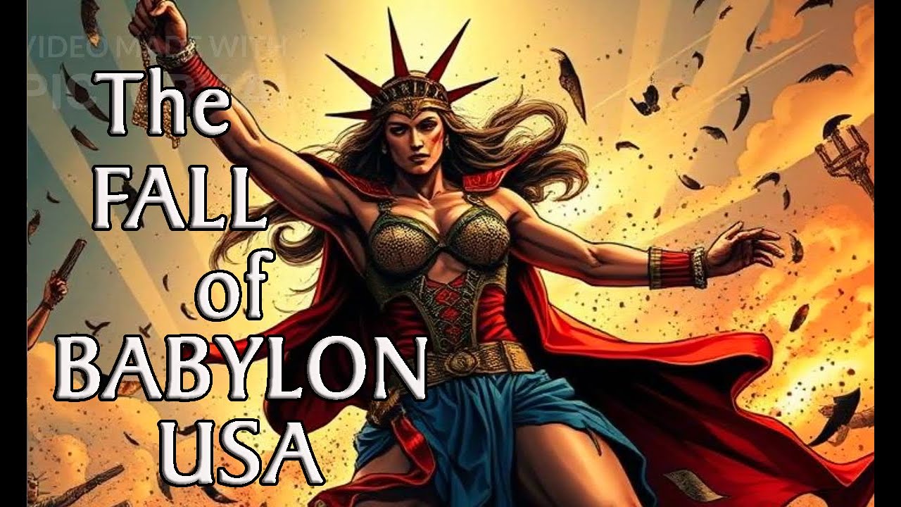 The Fall of Babylon USA with Prophecies of Civil War and Invasion - YouTube