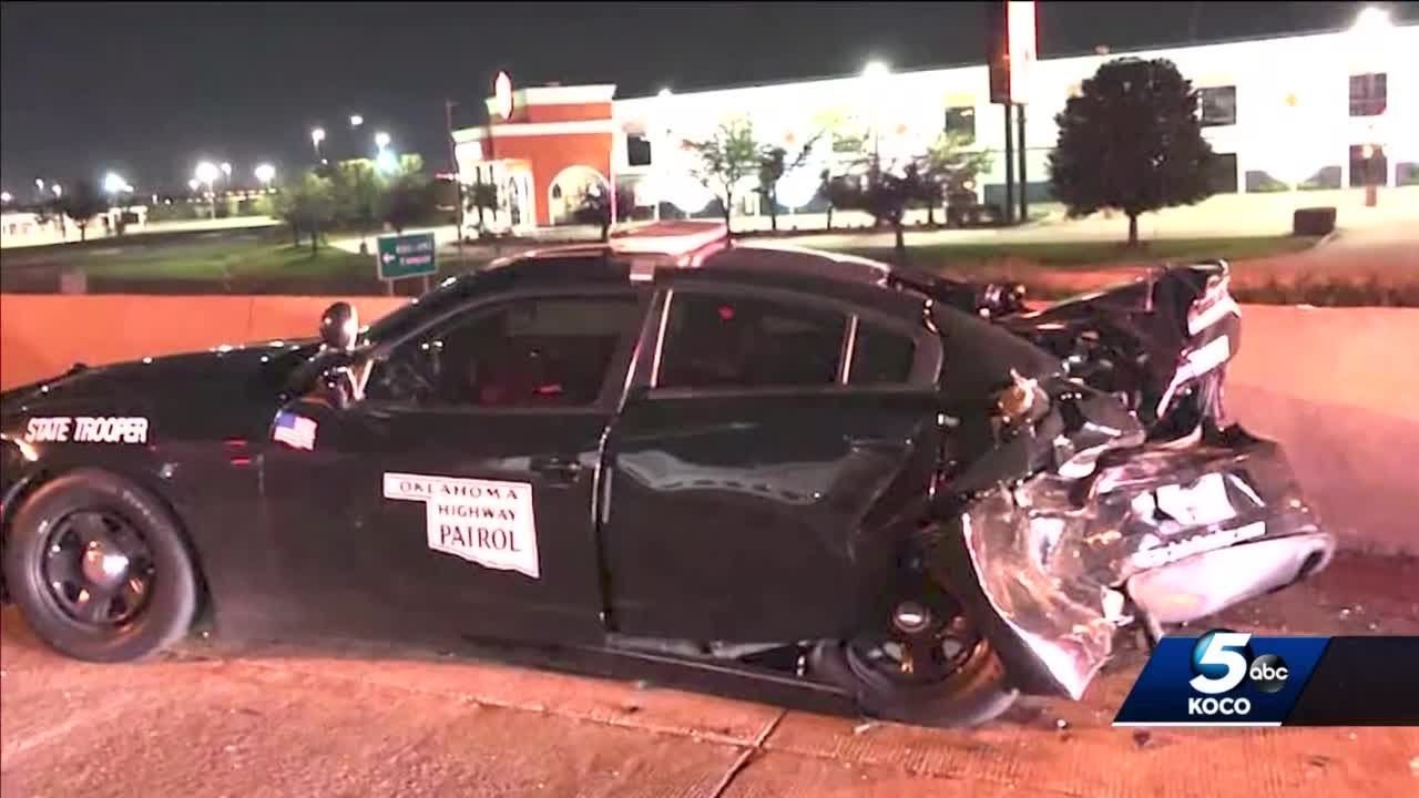 OHP trooper inside patrol car hit by alleged drunken driver speaks ...