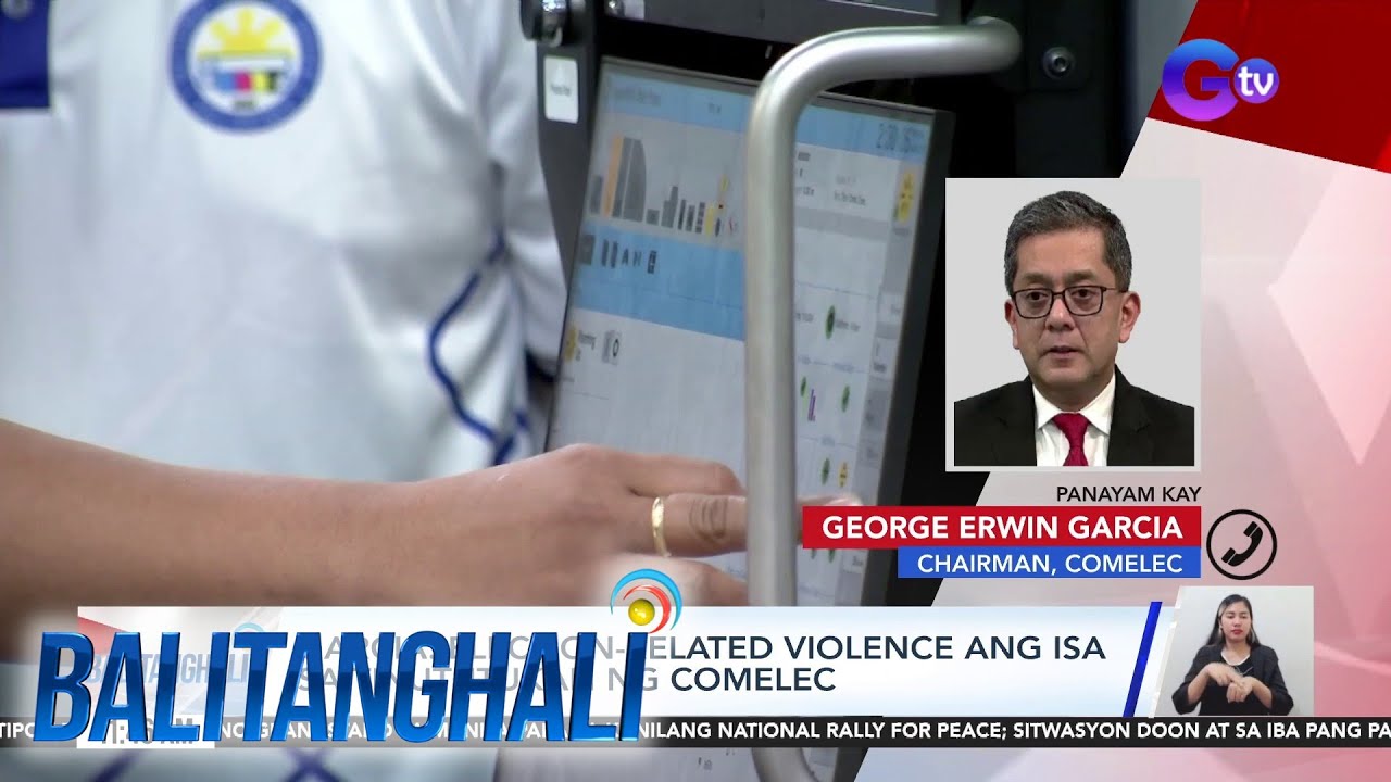 Panayam kay George Erwin Garcia, Chairman, Comelec (January 13, 2025) | Balitanghali - YouTube
