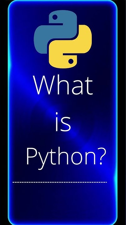 What is Python? - YouTube