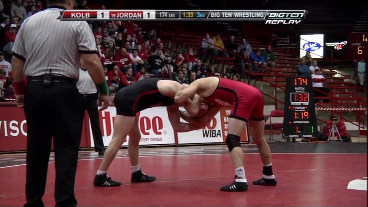 Caleb Kolb vs Ben Jordan (174) - College Wrestling 2011 - YouTube