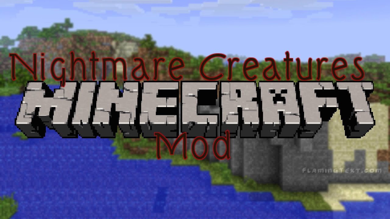 Minecraft Mod - Nightmare Creatures - YouTube