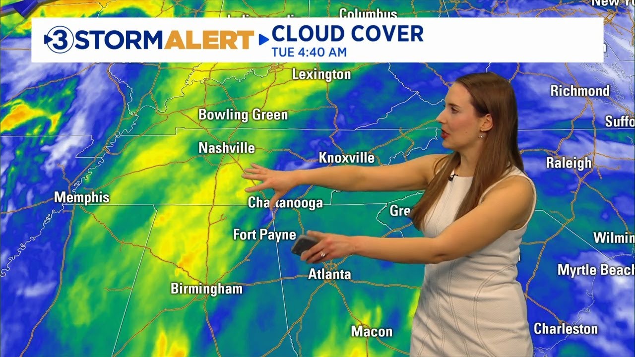 Alison Pryor's Tuesday morning weather - YouTube