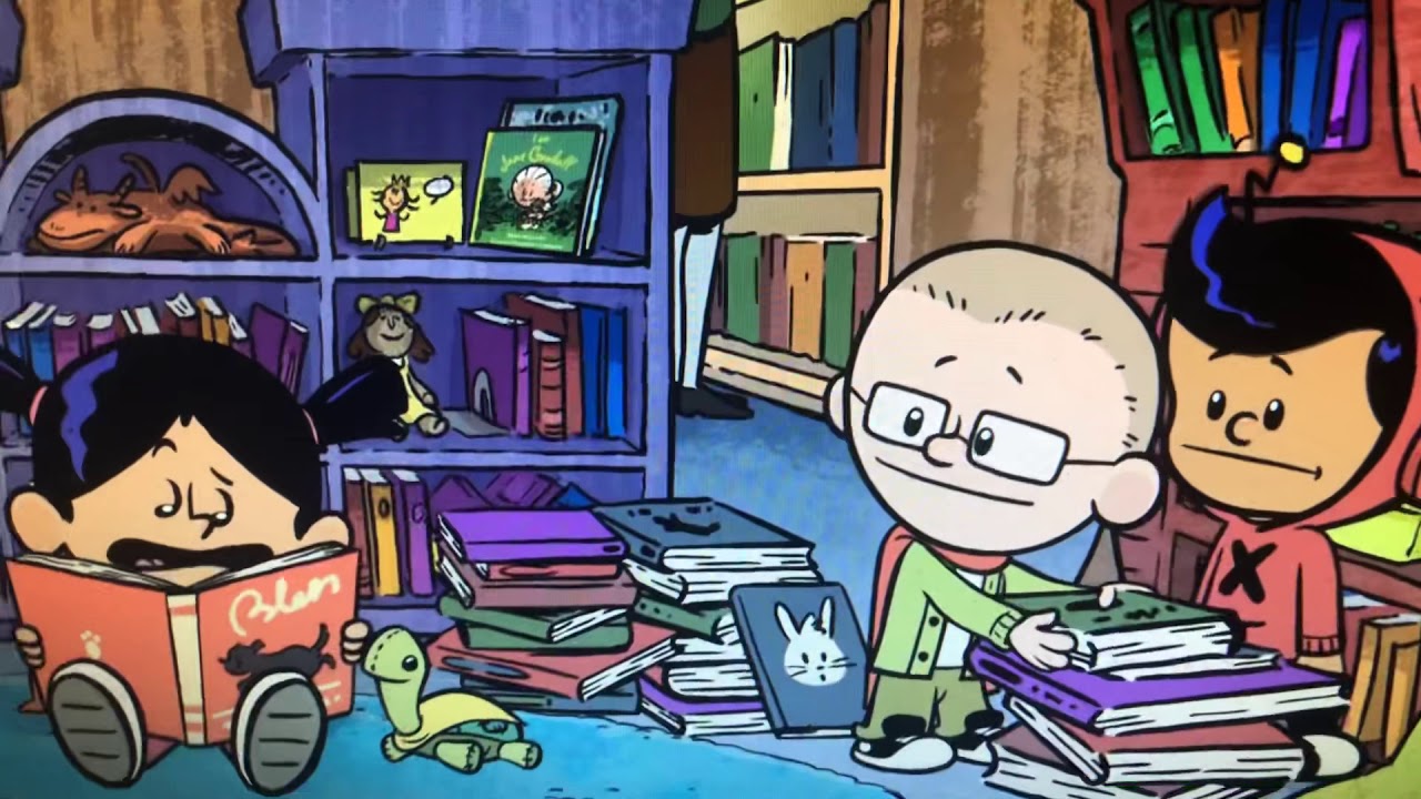 Xavier riddle and the secret museum Yadina has hard time reading - YouTube