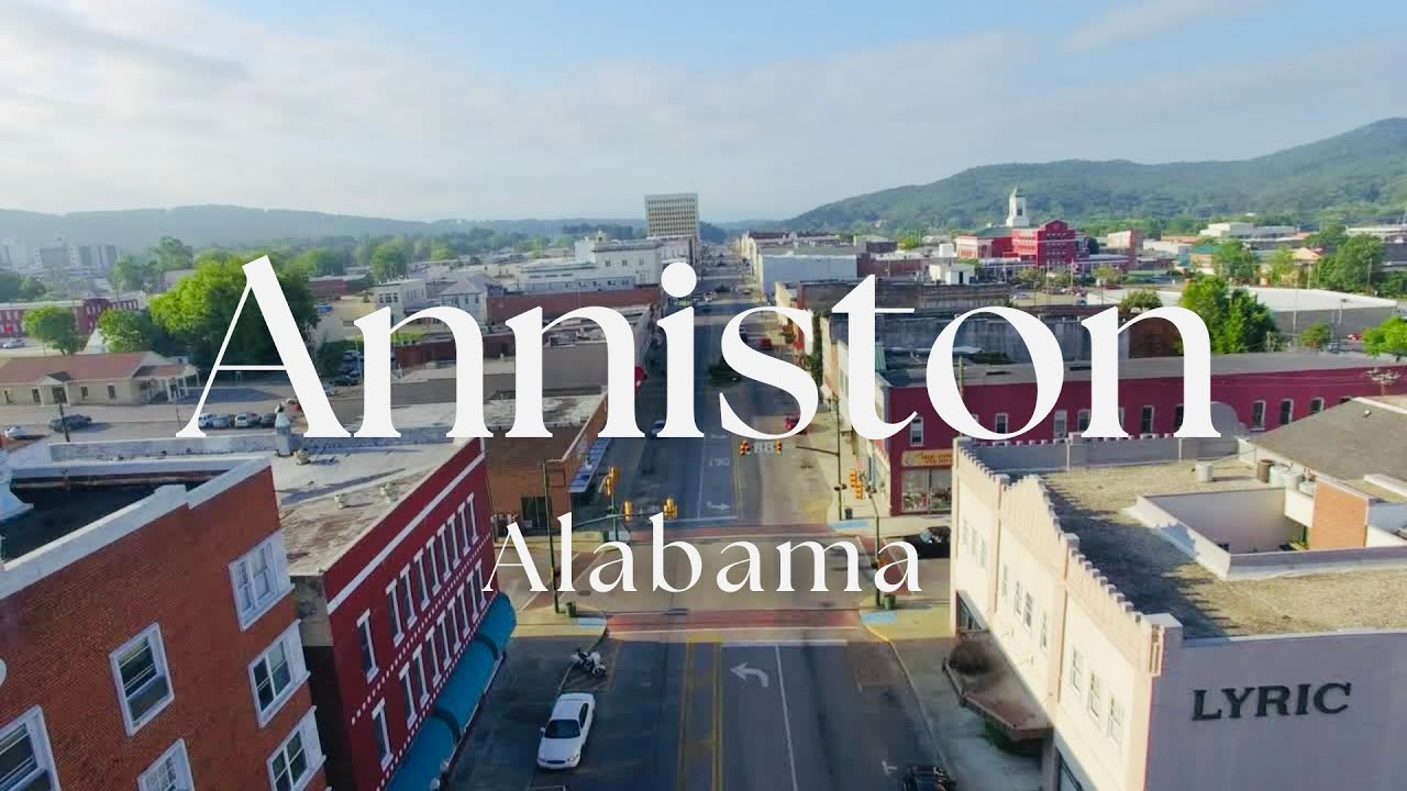 Anniston, Alabama | City Street Scenes & Aerial Views - YouTube