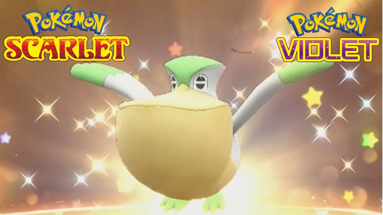 Shiny Pelipper Mystery Gift | Pokémon Scarlet & Violet - YouTube