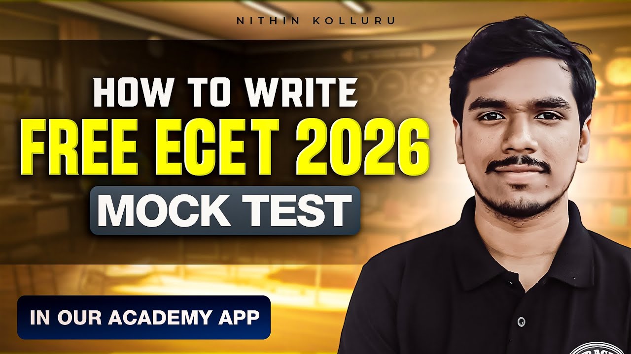 AP ECET FREE MOCK TEST| HOW TO FREE ECET MOCT TEST IN OUR ACADEMY ...