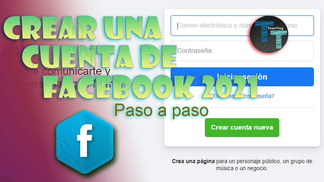 Crear una Cuenta de Facebook 2021 | Cómo Crear un Perfil de Facebook ...