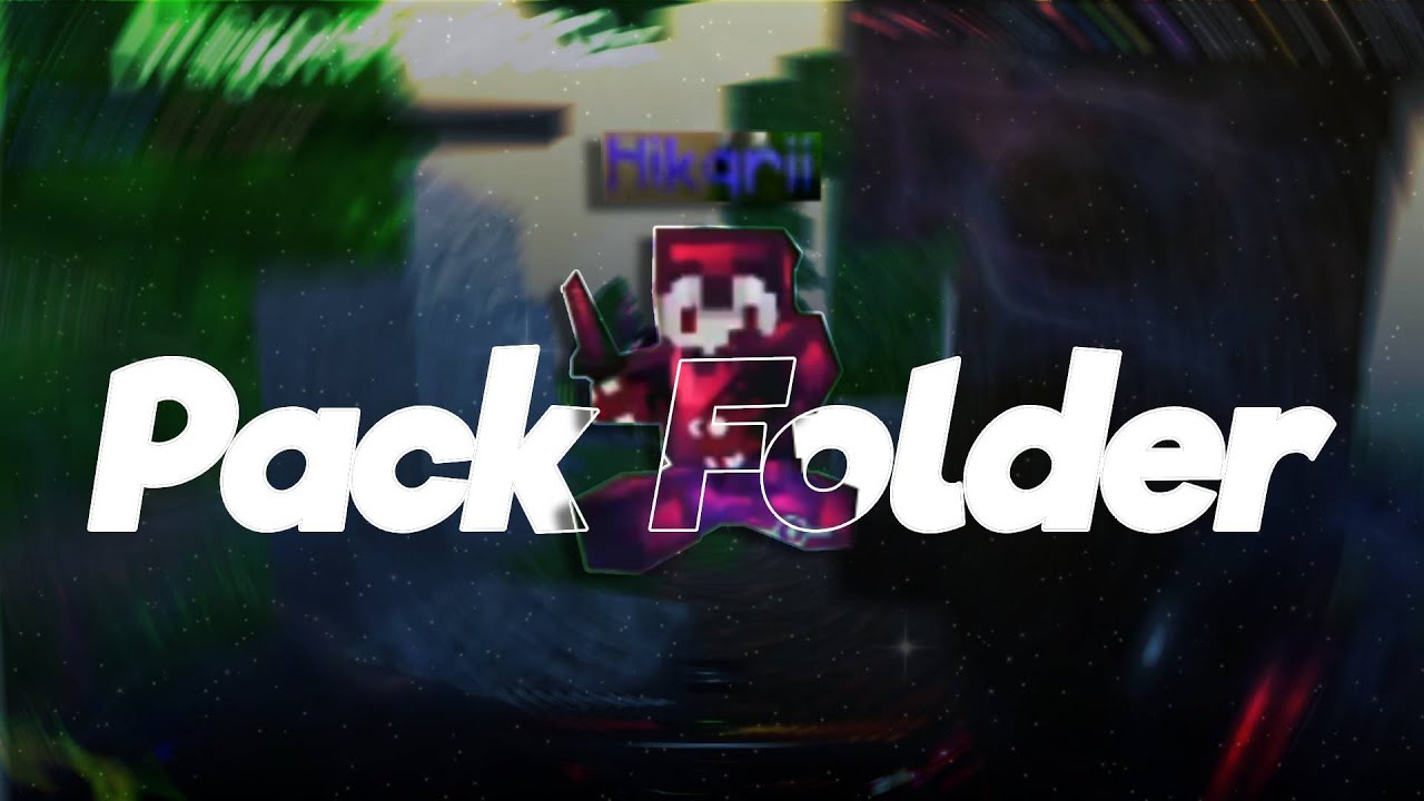 PACK FOLDER #2 (MCPE) - YouTube