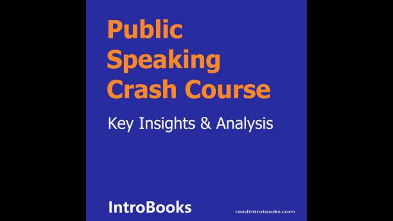 Public Speaking Crash Course - Introbooks Team - YouTube