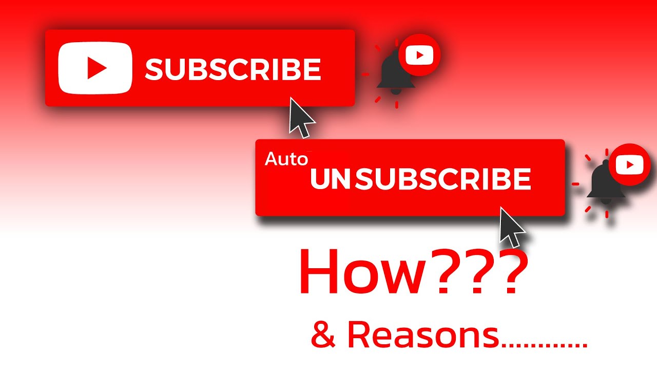 Why do Youtube Subscriber are Decreasing? | Automatic Unsubscribing youtube Channel Reason ...