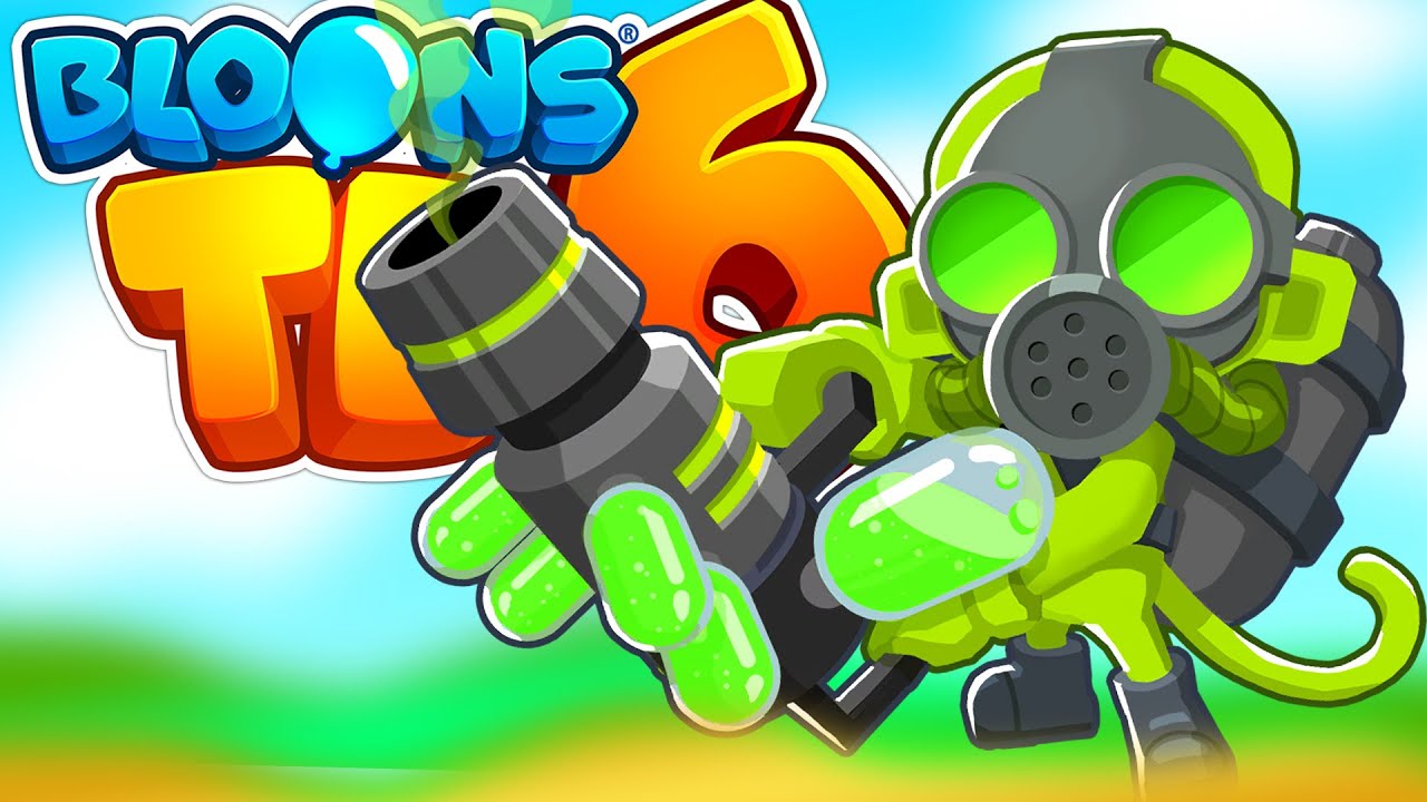 Glue Gunner Only Bloons Td 6 Youtube