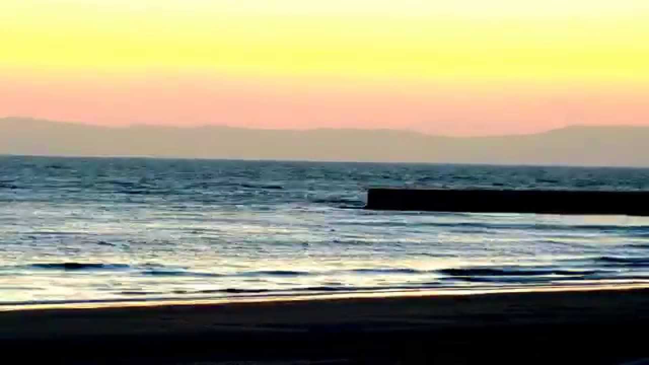 Utsumi beach Chita Peninsula Japan sunset ship timelapse - YouTube