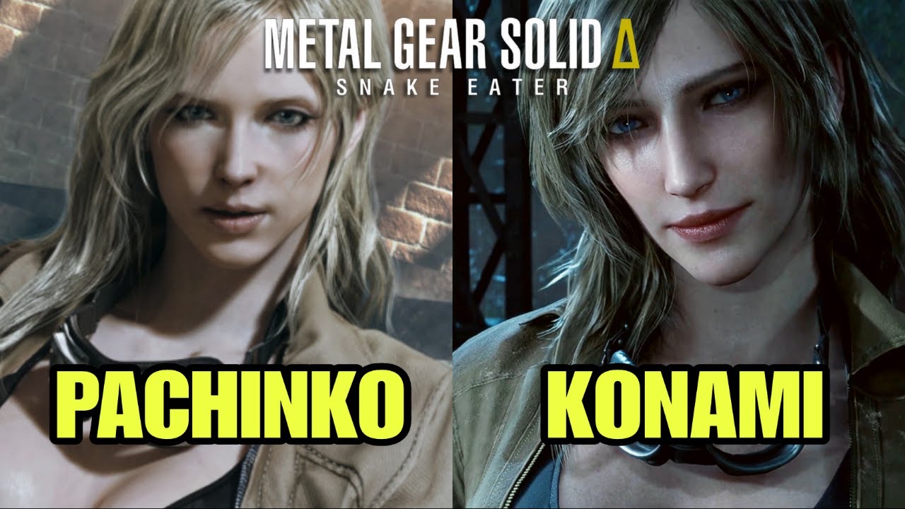 Metal Gear Solid 3 Delta Remake vs Pachinko Remake Trailer Comparison ...
