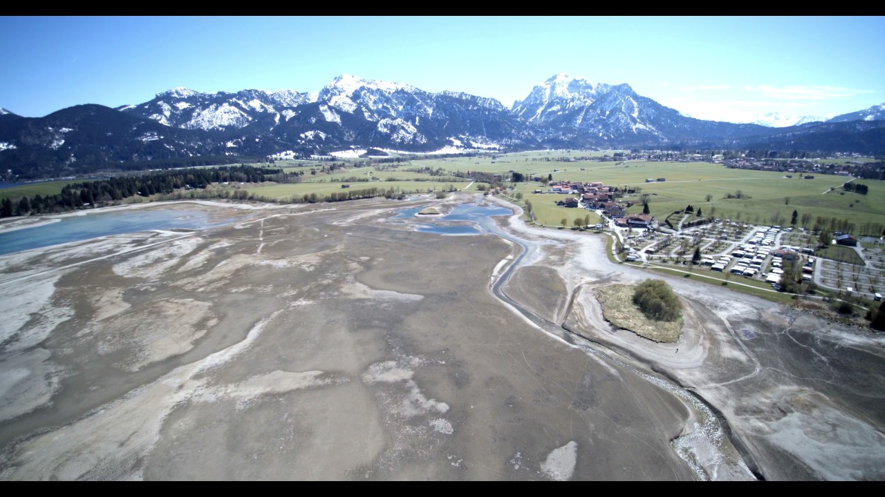 Der Forggensee über den Wintermonaten - YouTube