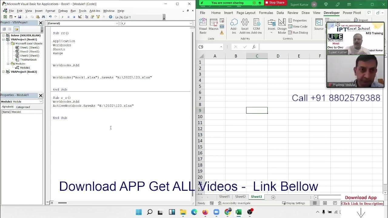 VBA Macros Class Part - 2 - YouTube