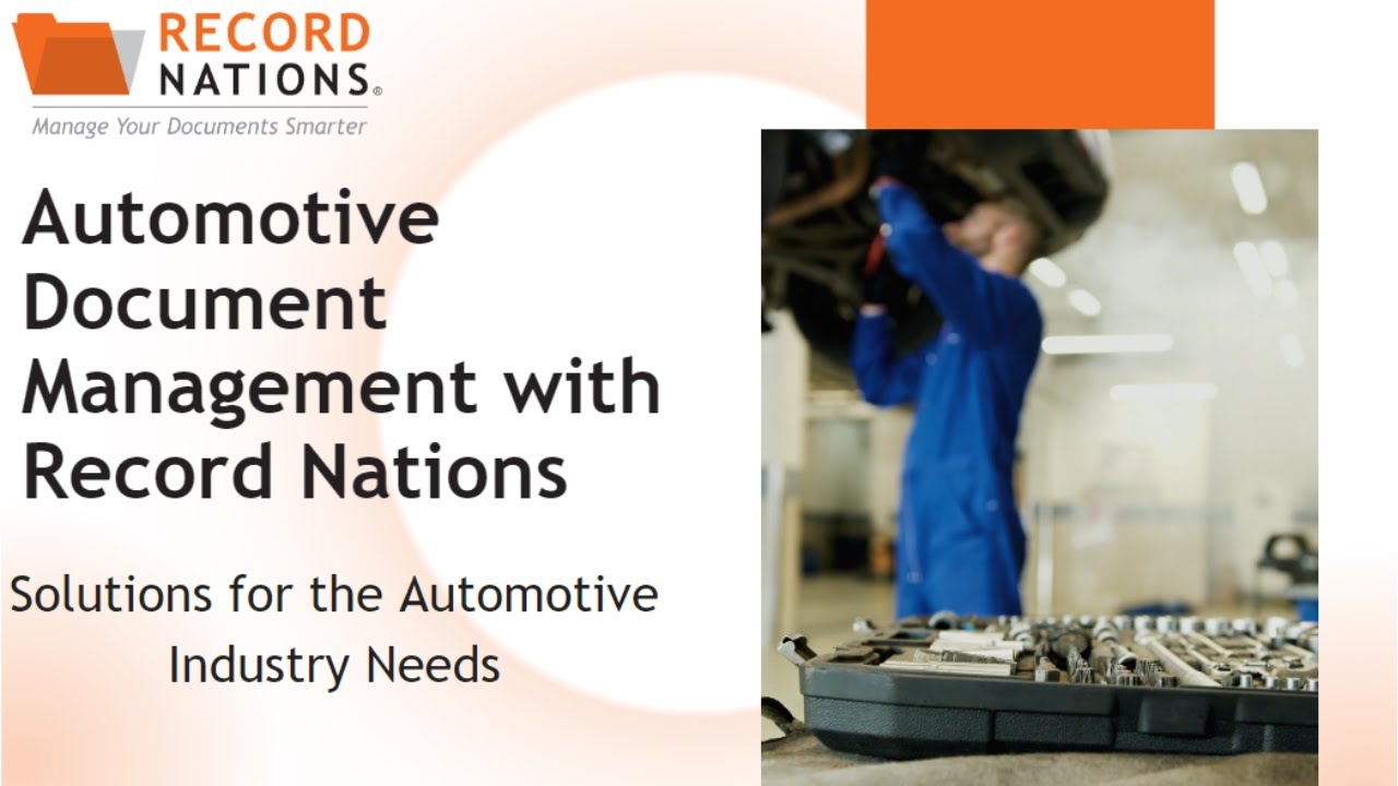 Automotive Document Management with Record Nations - YouTube
