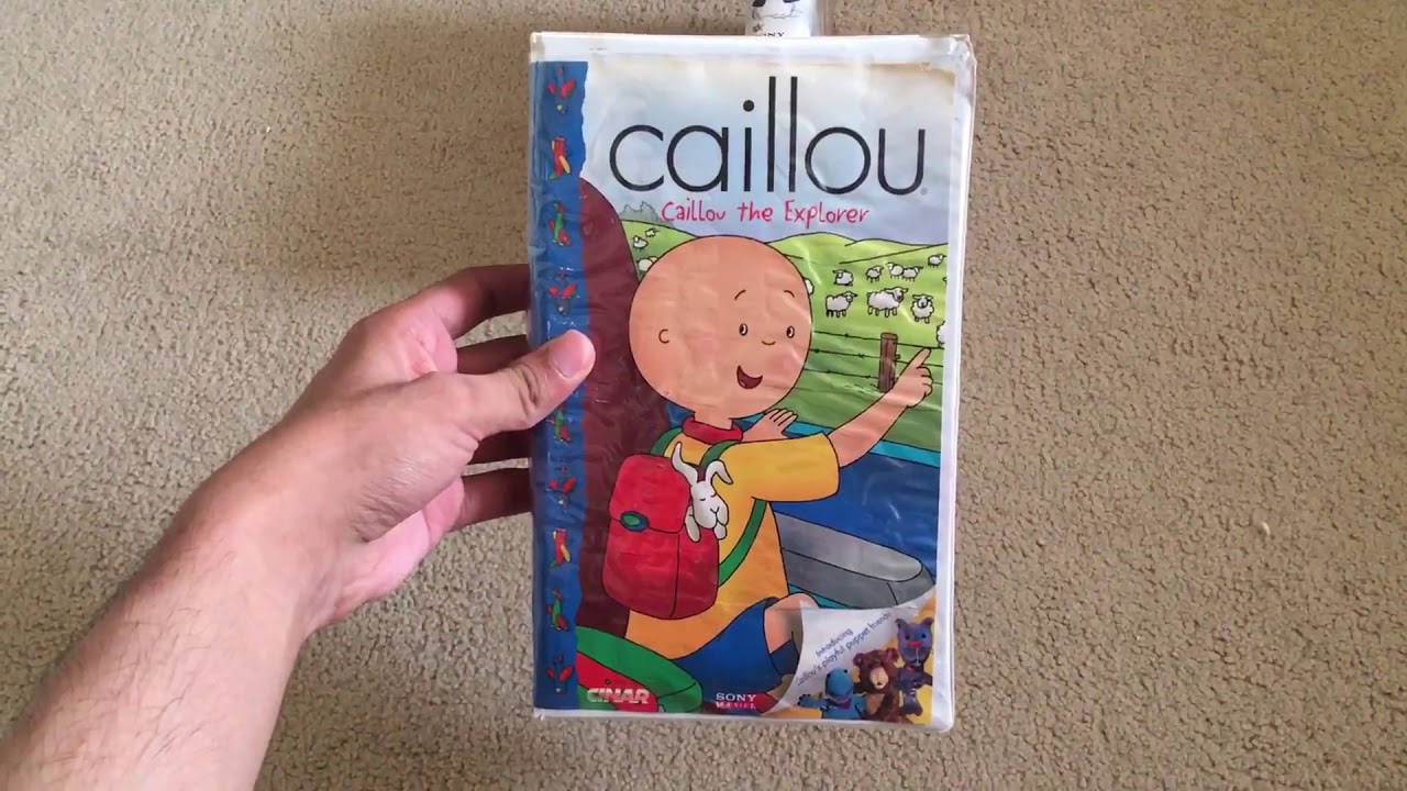My Caillou VHS Collection - YouTube