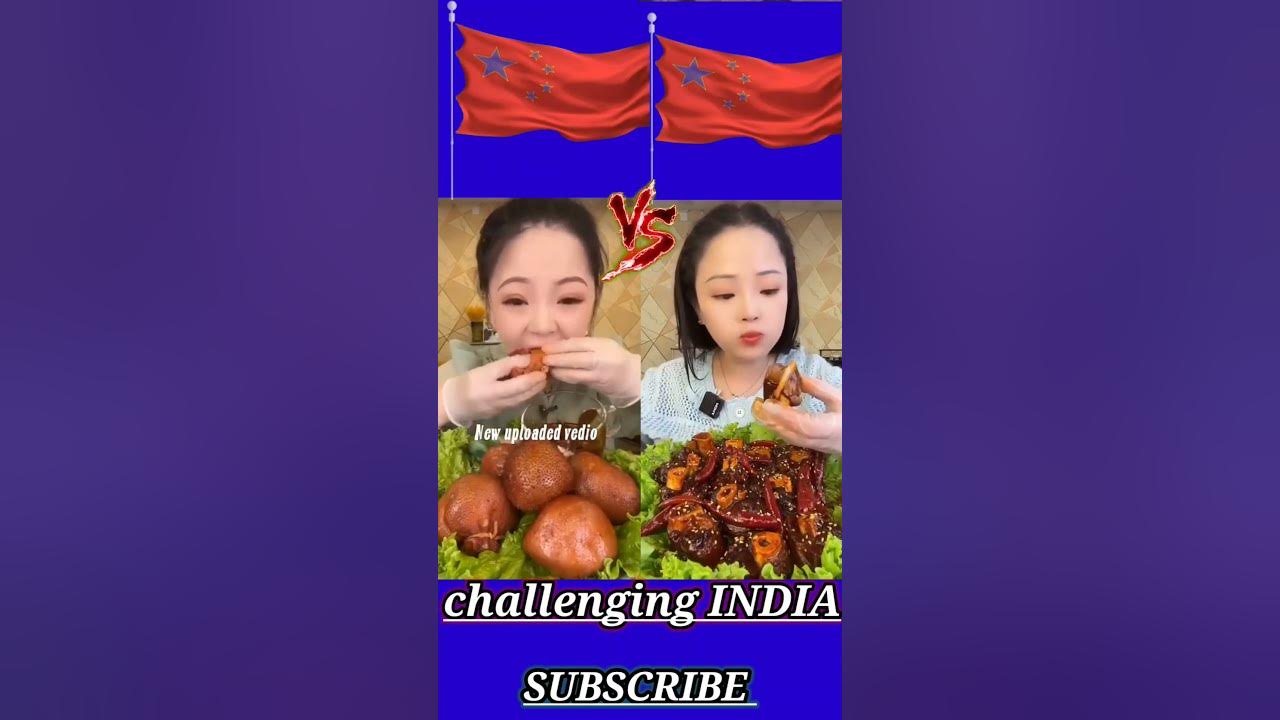 china girl eating food #funny #shorts - YouTube