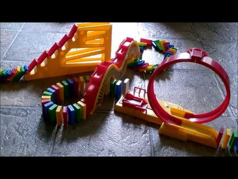 Amazing Domino Rally Tricks! - YouTube