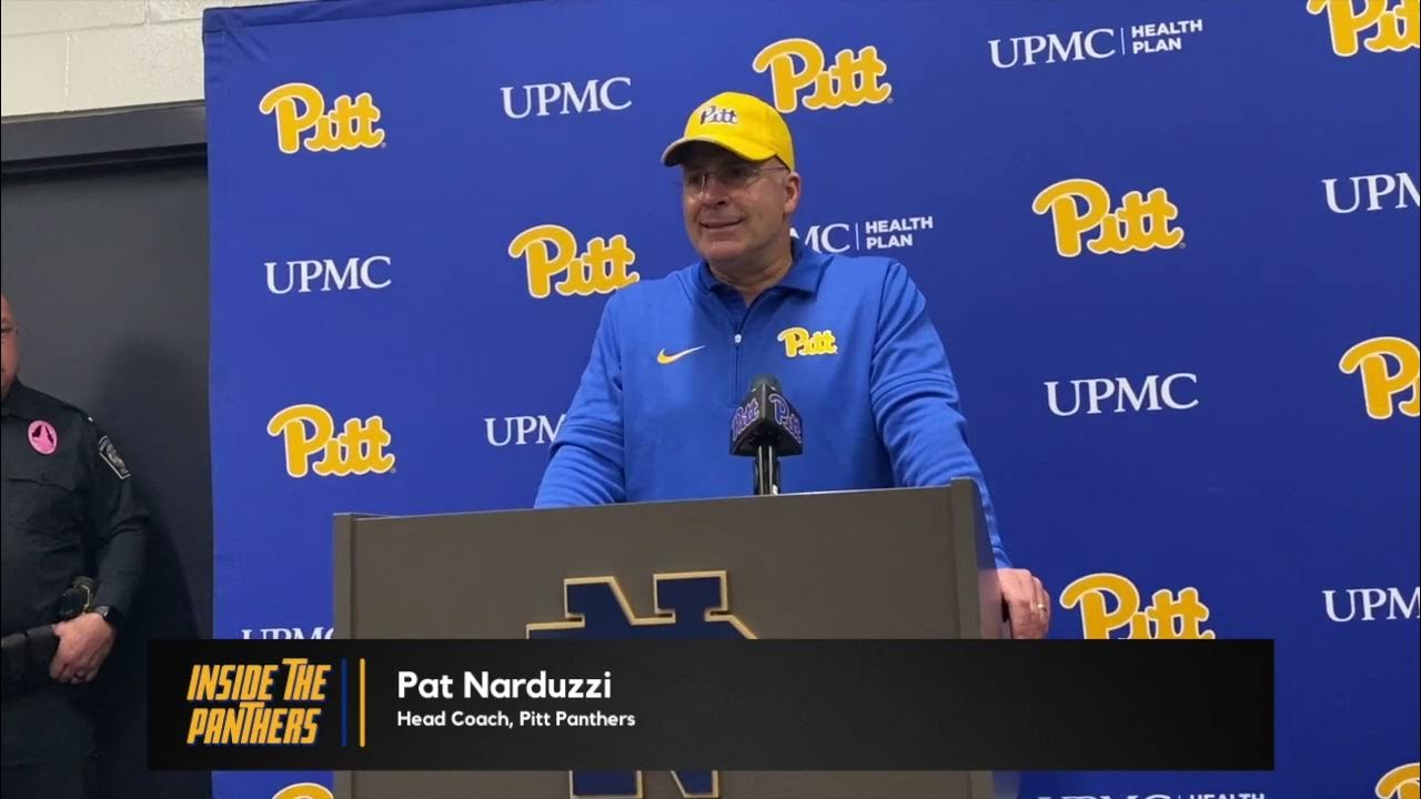 Pitt HC Pat Narduzzi Addresses Media Following Notre Dame Blowout - YouTube
