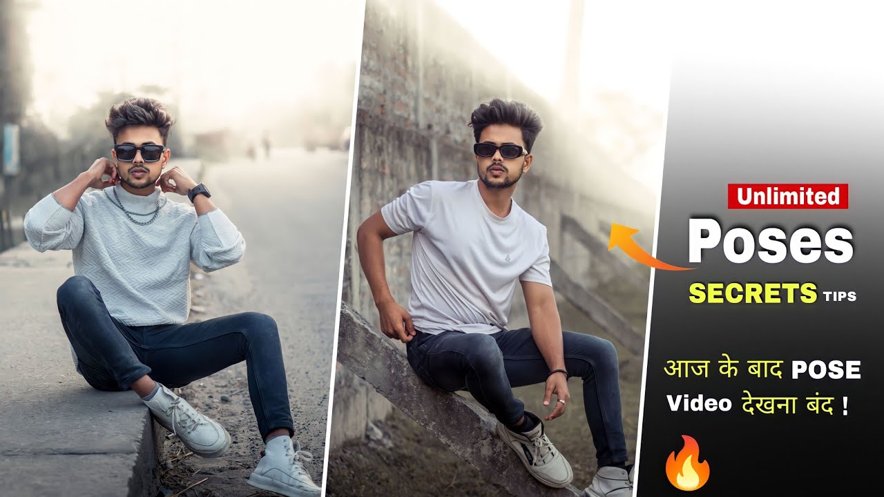 Unlimited photoshoot POSING Secrets & Tricks - David Editor | Pose create करना सीखें | how to ...