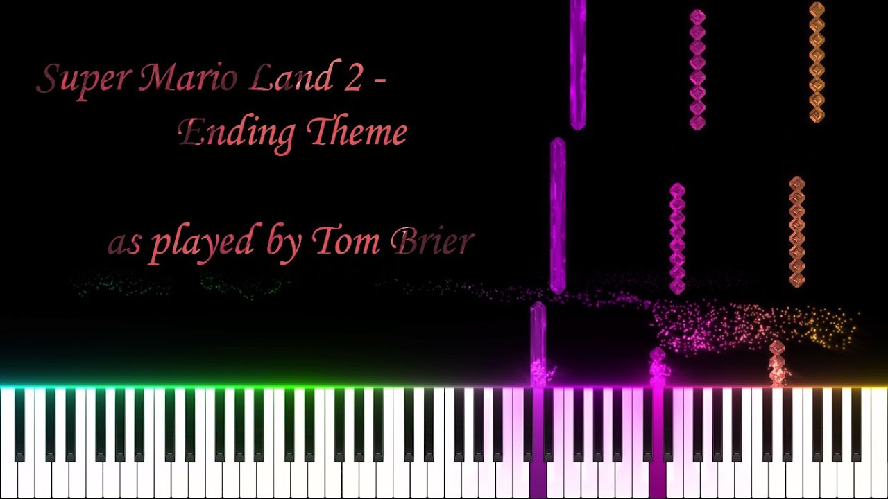 Super Mario Land 2 - Ending Theme (as played by Tom Brier) - YouTube