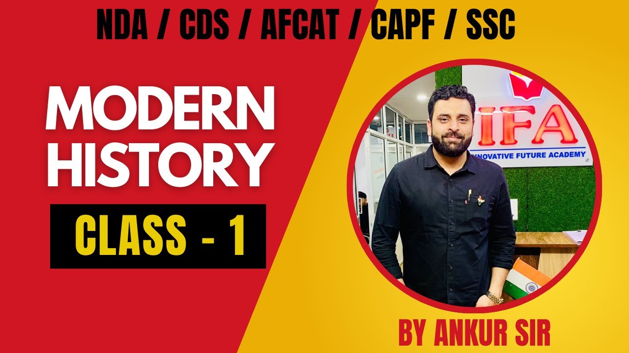 MODERN HISTORY CLASS 1 - YouTube