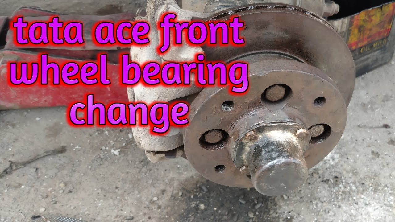 tata ace front wheel bearing change#ASHADULAUTOSERVICE - YouTube