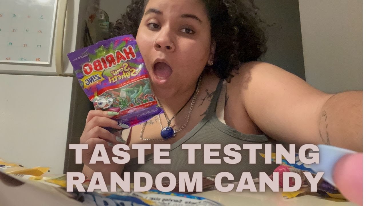 TASTE TESTING RANDOM CANDY - YouTube