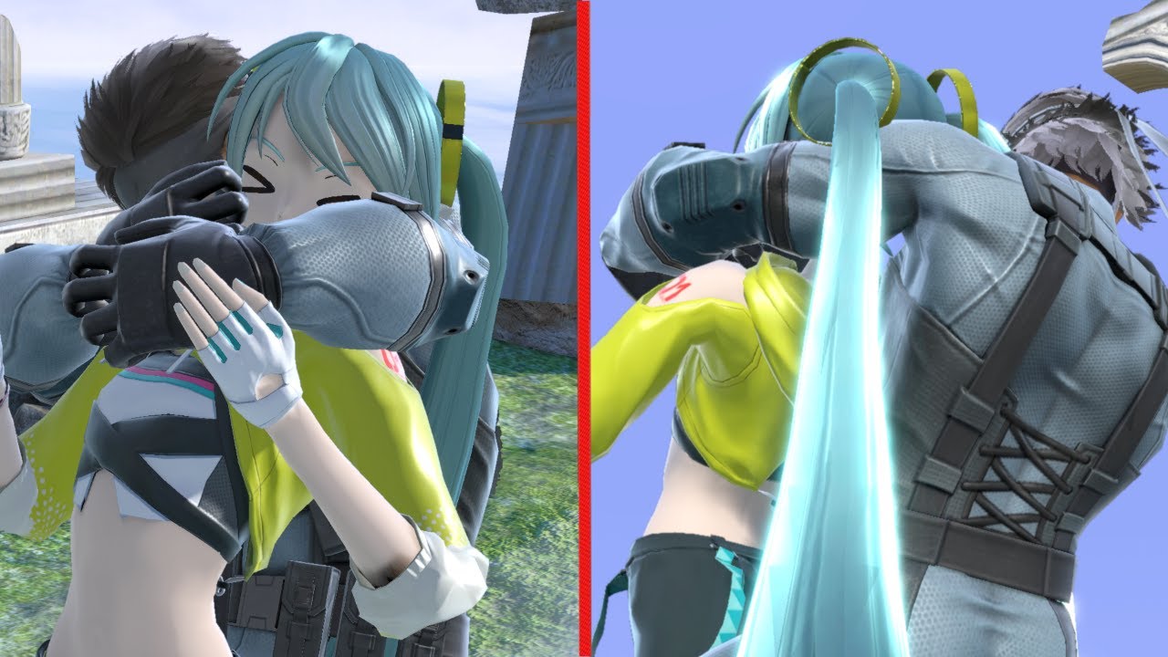 Super Smash Bros Ultimate: Snake Vs Hatsune Miku (Fitness Boxing) - YouTube