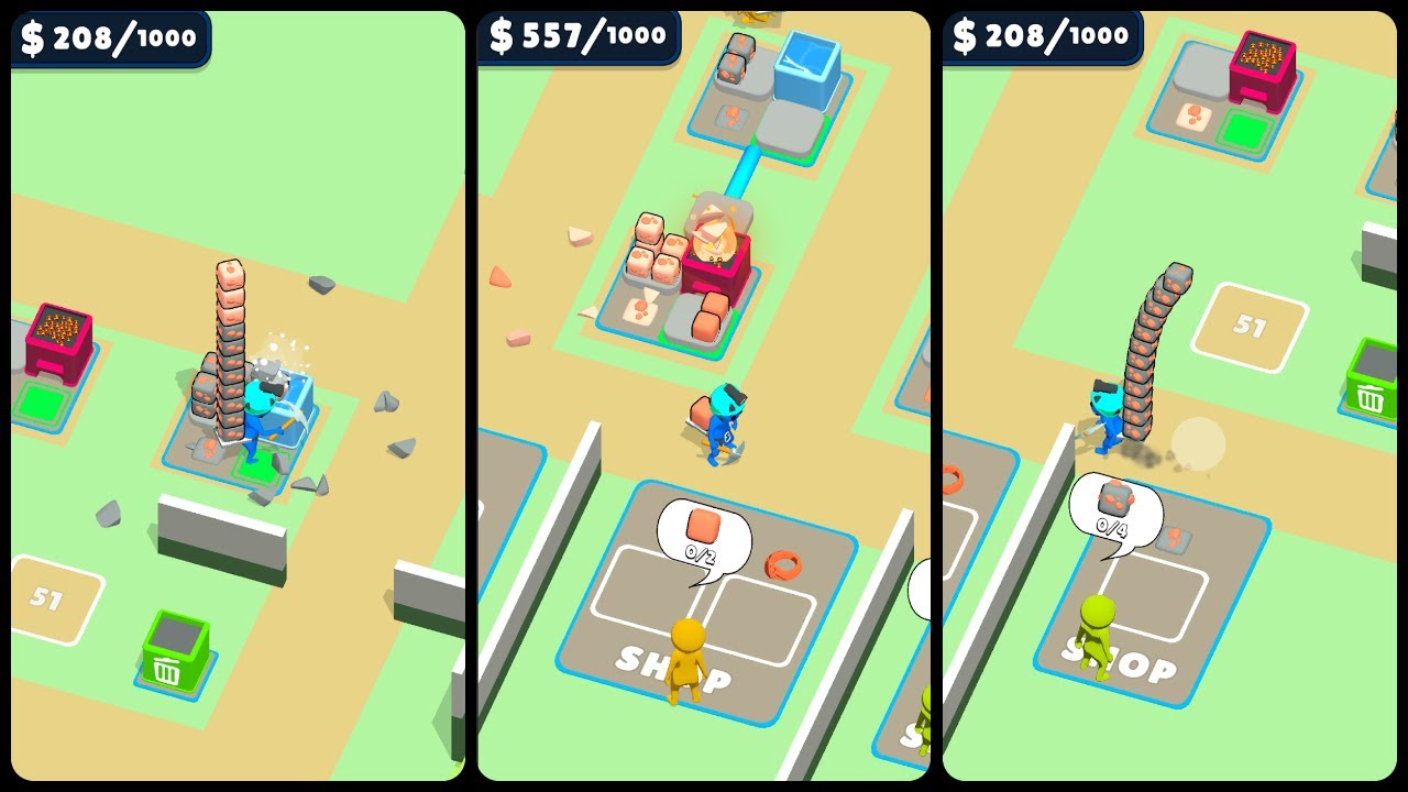 Dig craft Game Gameplay Android Mobile - YouTube